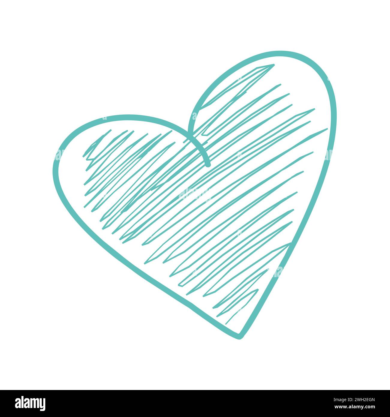 Blue hand drawn scribble Stock Vector Images - Alamy