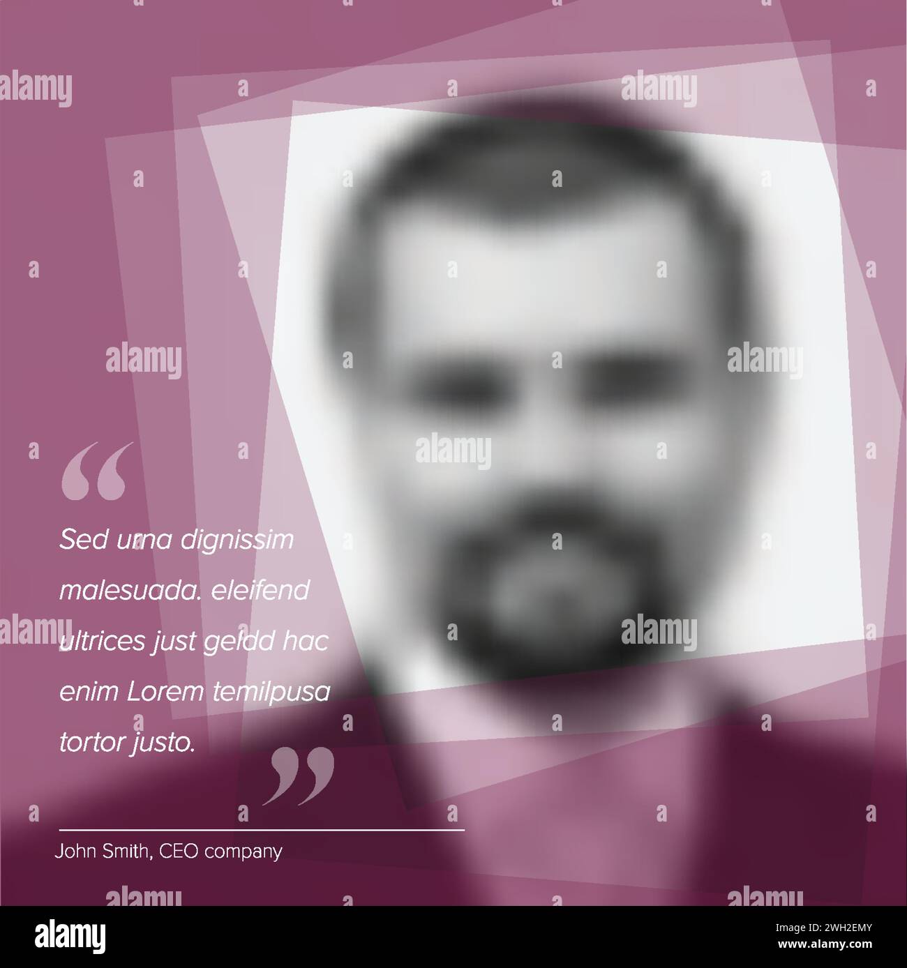 Profile photo with a quote template. Profile qote template for motto ...