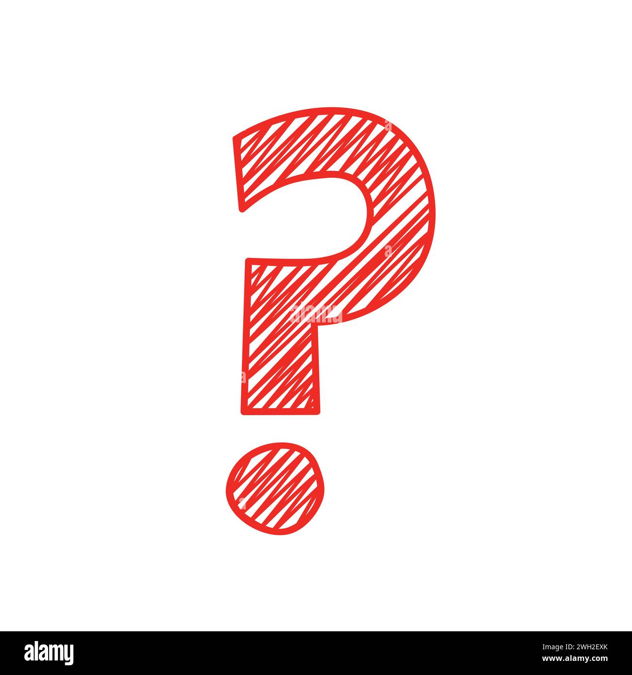 Question mark drawn hand hi-res stock photography and images - Alamy