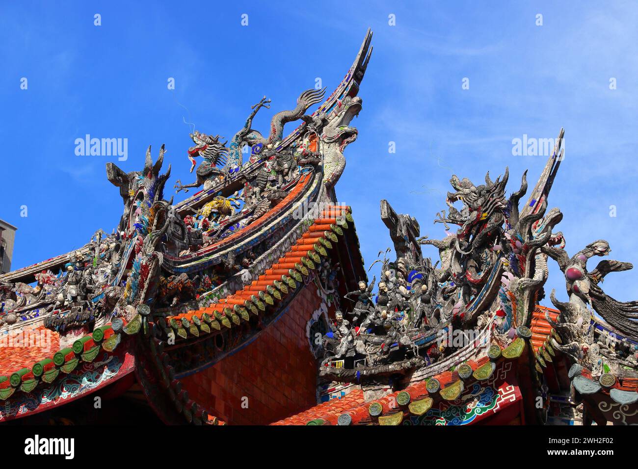 Taipei Longshan Temple in Taiwan. Chinese folk religion landmark Stock ...