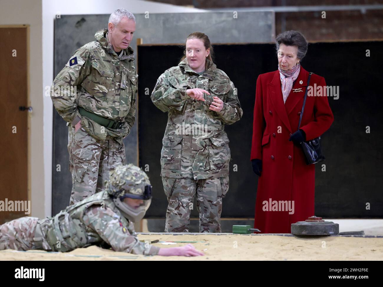 The Princess Royal, Colonel in Chief of The Royal Logistical Corps ...