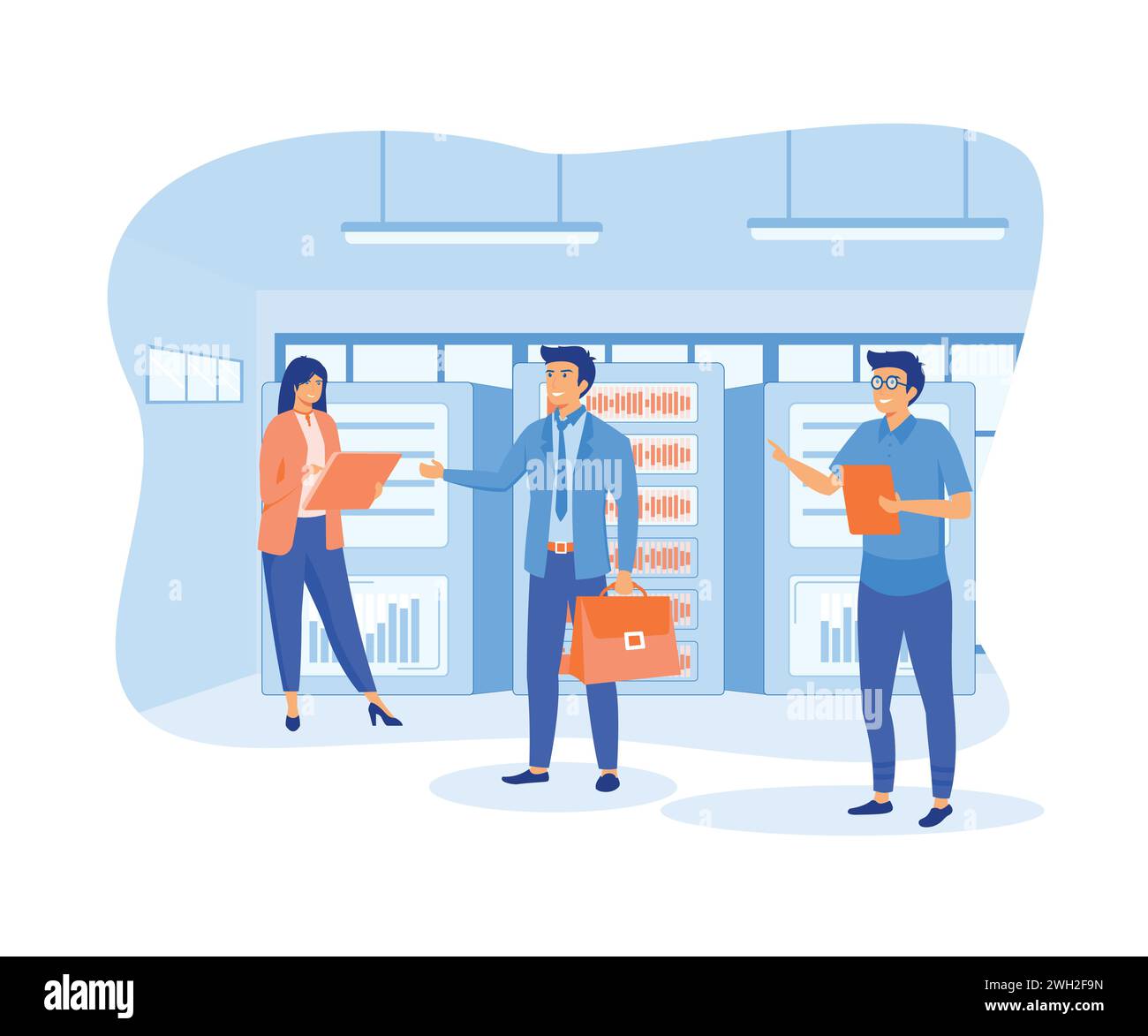 Hosting platform modern internet Cut Out Stock Images & Pictures - Alamy