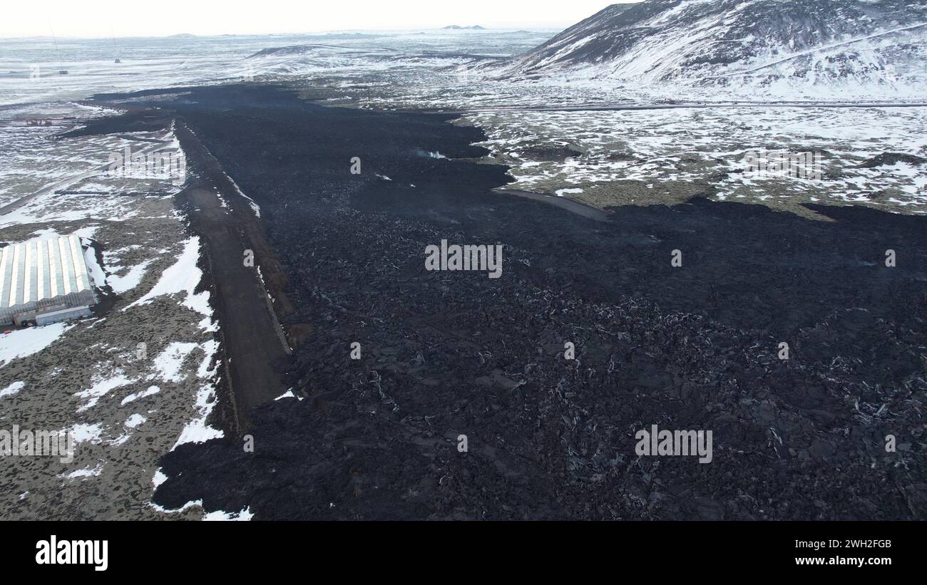 Iceland volcano eruption 2024 hi-res stock photography and images - Alamy