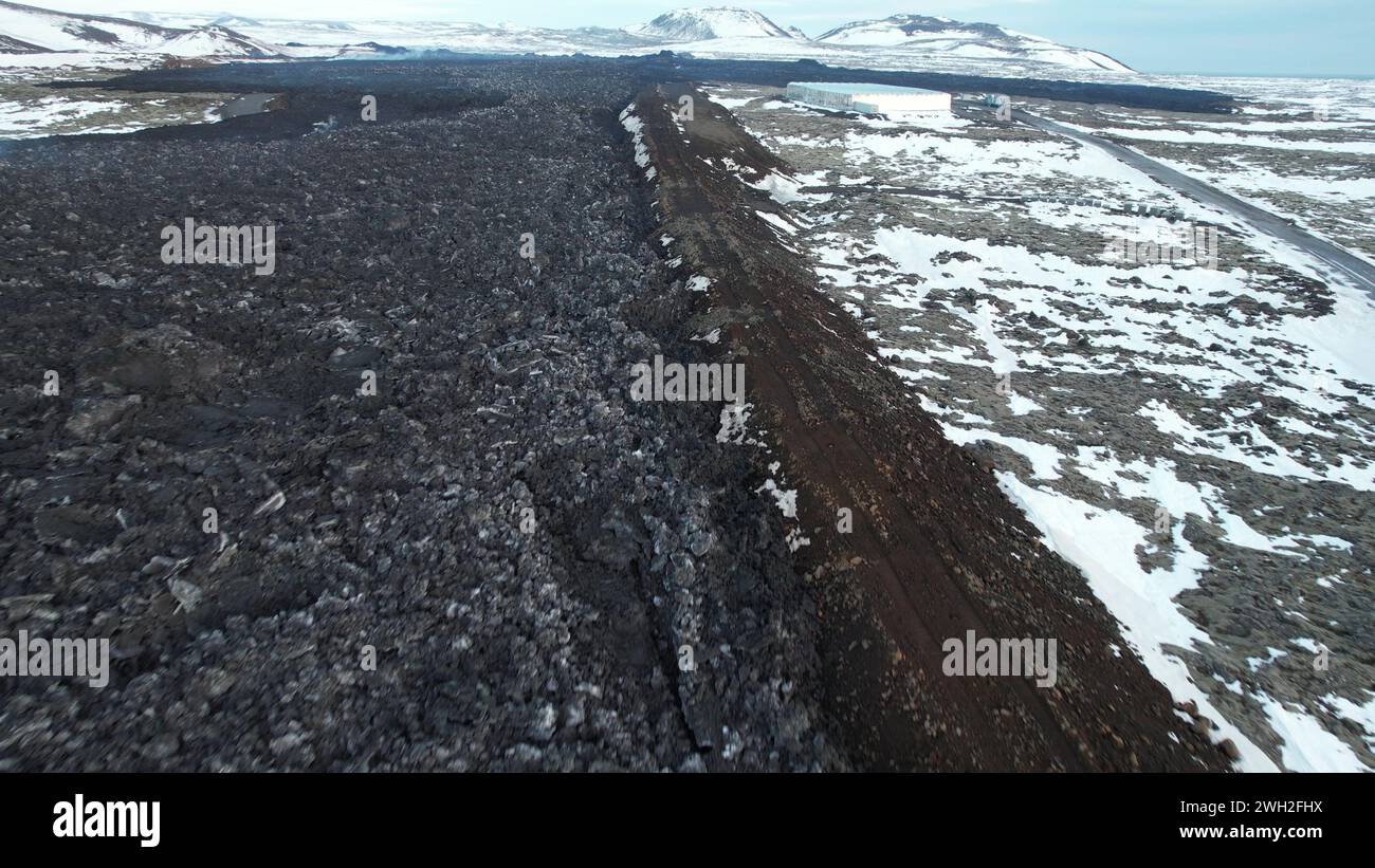 Iceland volcano eruption 2024 hi-res stock photography and images - Alamy