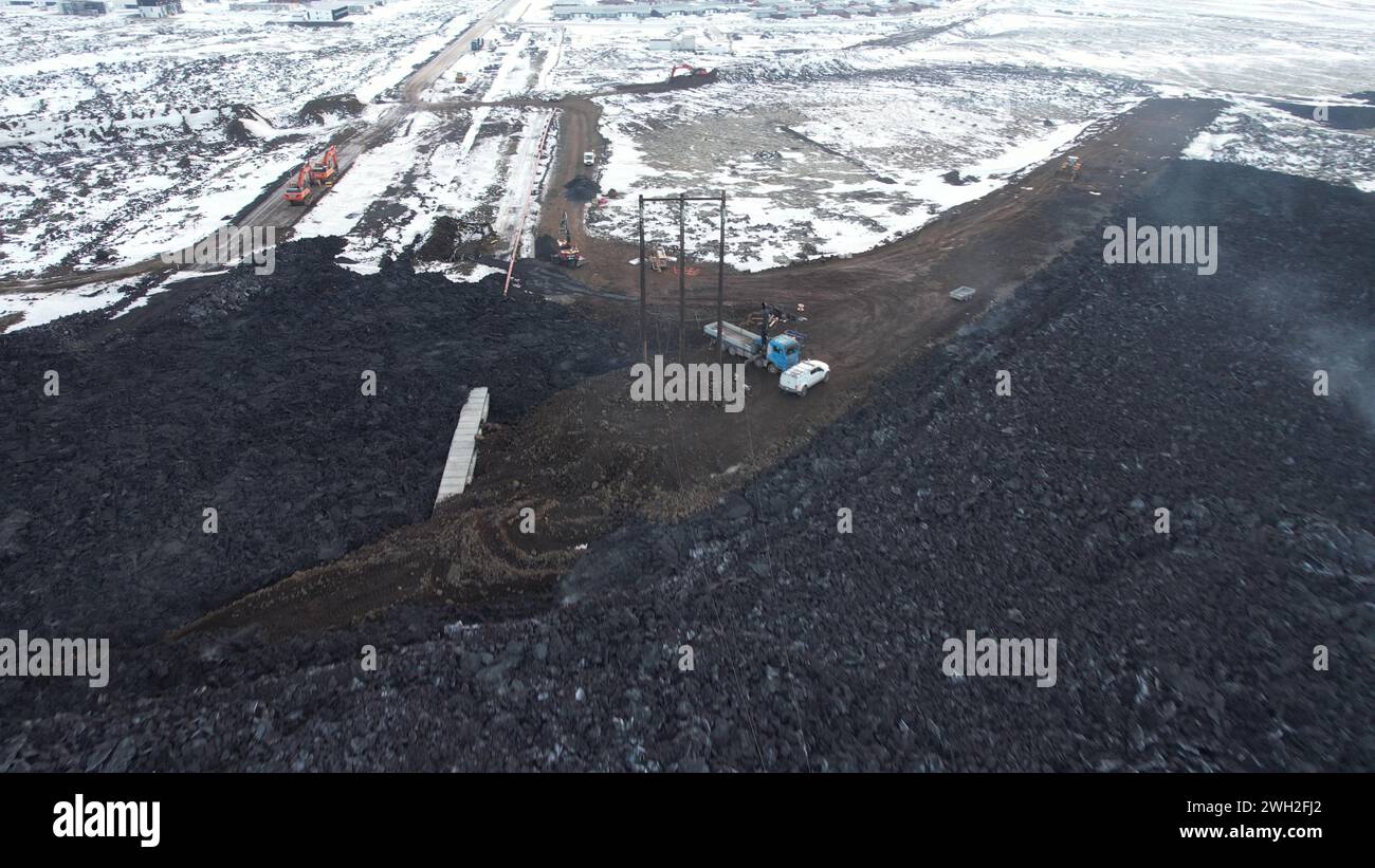 Iceland volcano eruption 2024 hi-res stock photography and images - Alamy