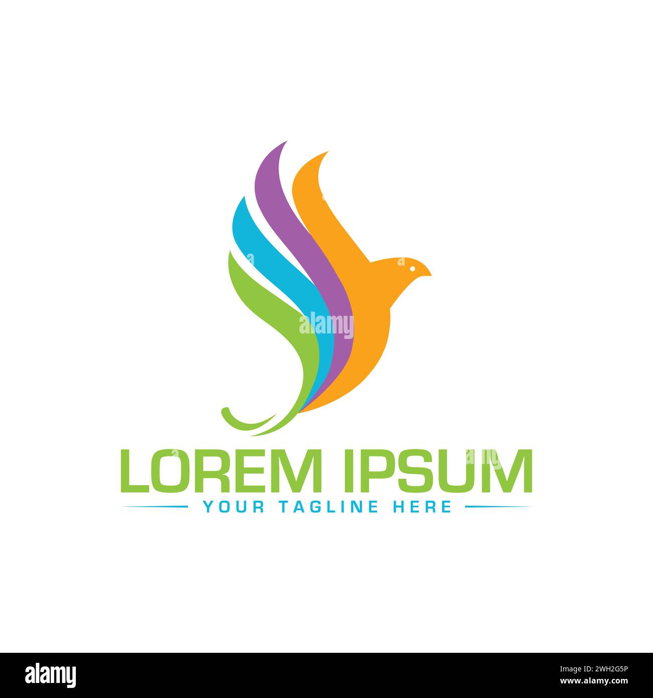 Bird Logo Design. Creative and Professional Flying Bird Logo Design ...