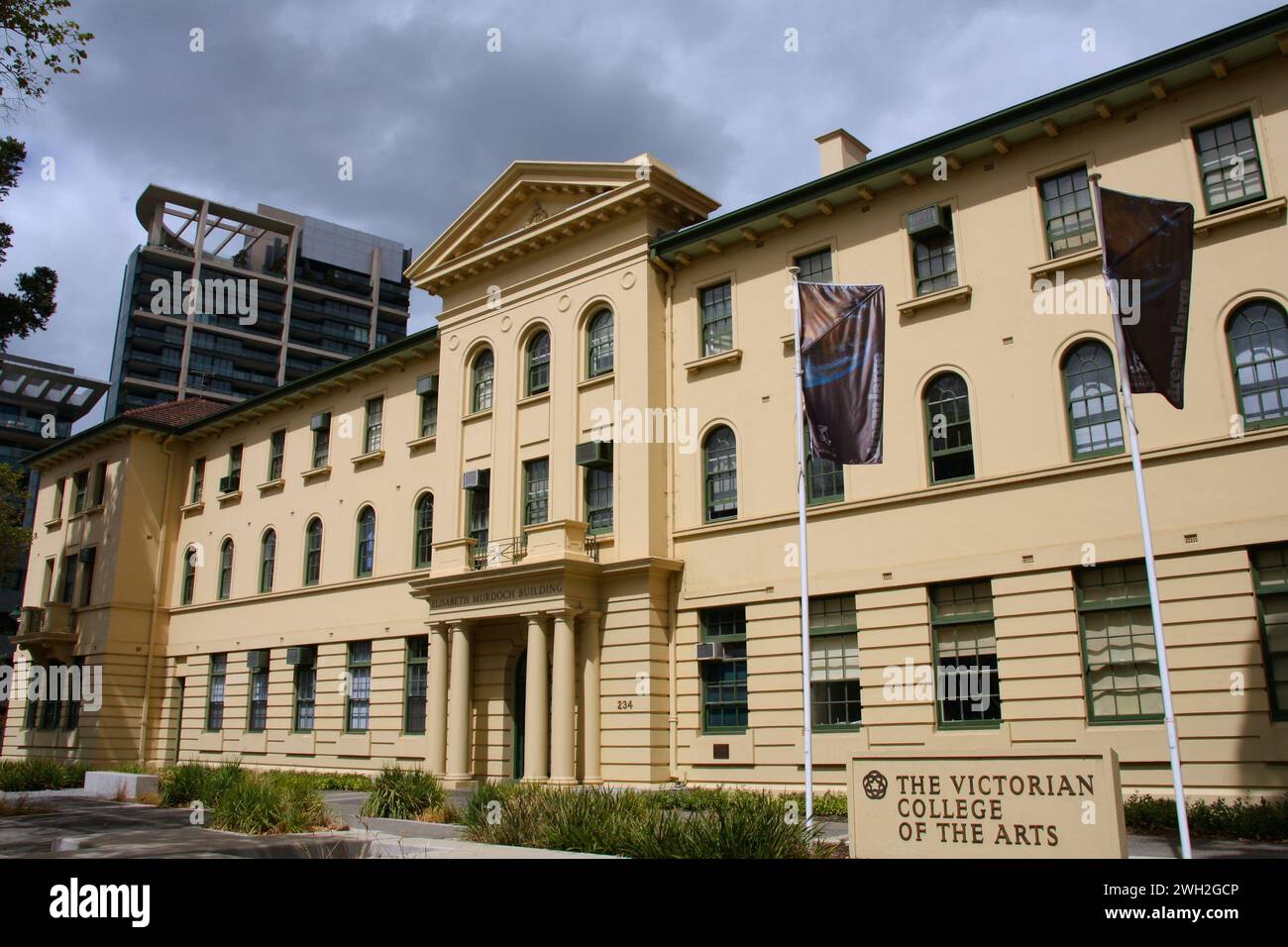 MELBOURNE, AUSTRALIA - FEBRUARY 9, 2008: The Victorian College of Arts ...