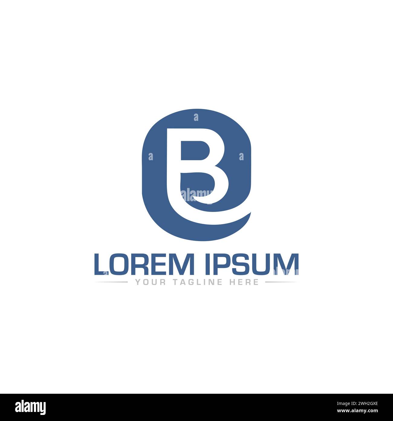 BE Letter Logo Design. Creative and Modern BE Logo Design Stock Vector ...