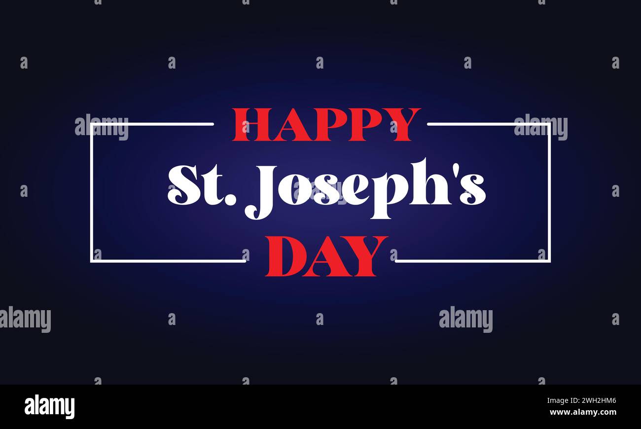 Skull Happy St. Joseph's Day Unique illustration design Stock Vector ...