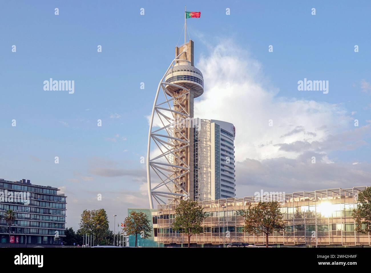 Portugal, Lisbon, Parque das Nacoes - Park of Nations - the Vasco da ...