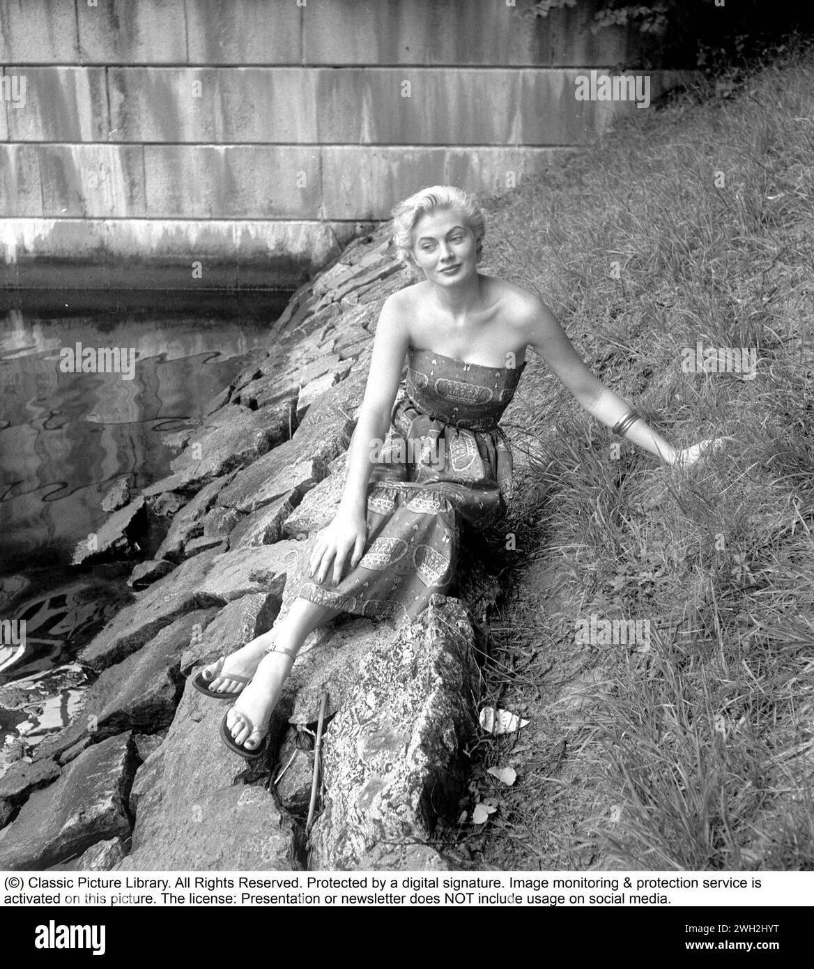 Anita Ekberg. Born 29 September 1931, died 11 January 2015. Swedish ...