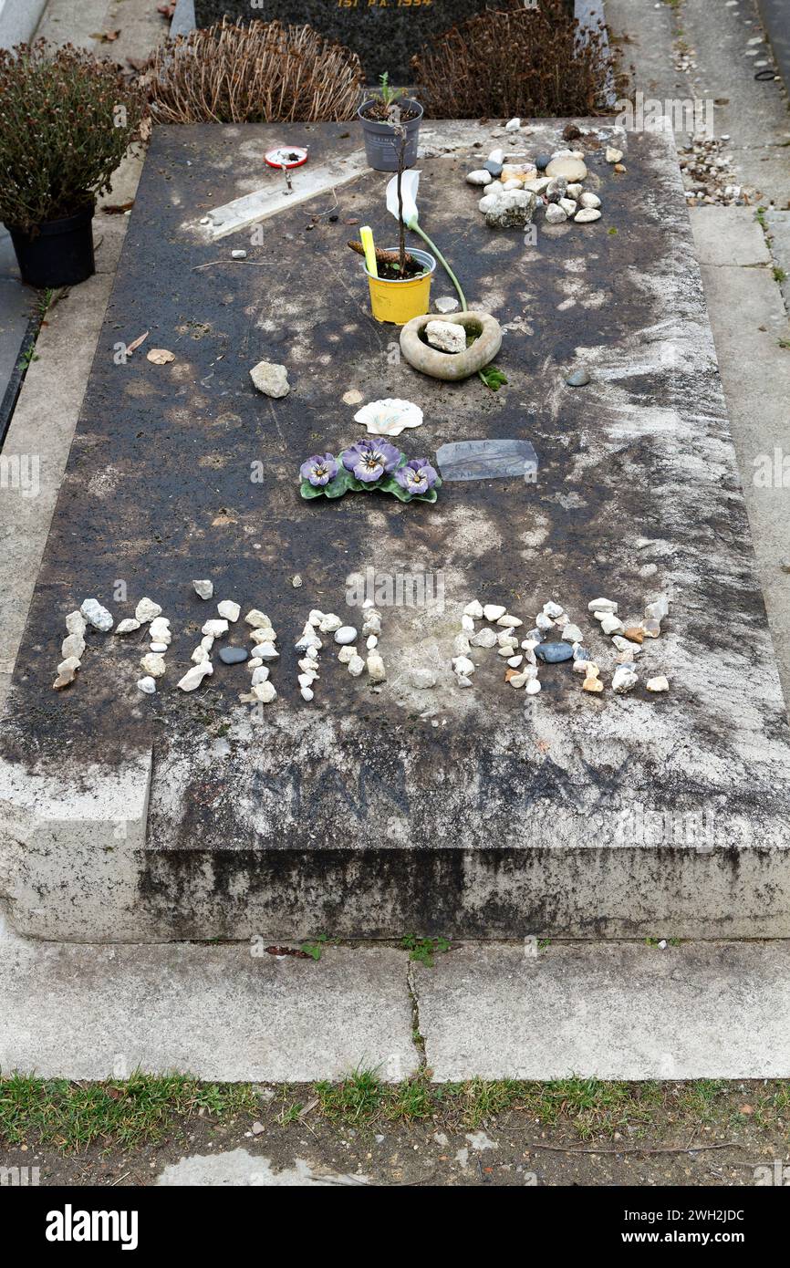 Surrealist artist Man Ray's tomb vandalized and now abandoned (february ...