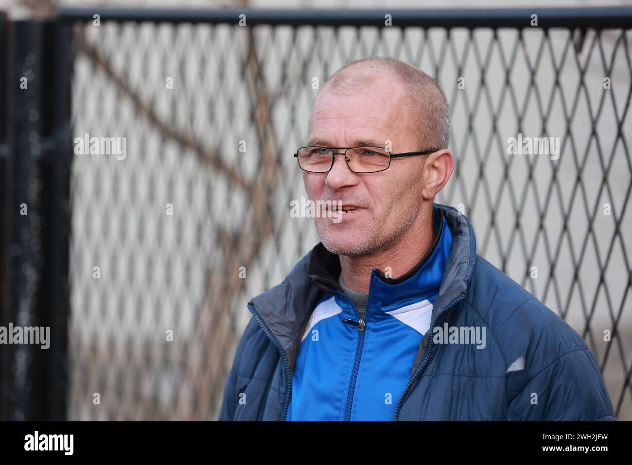 Mirkovci, Croatia. 07th Feb, 2024. Two people were injured in a traffic ...
