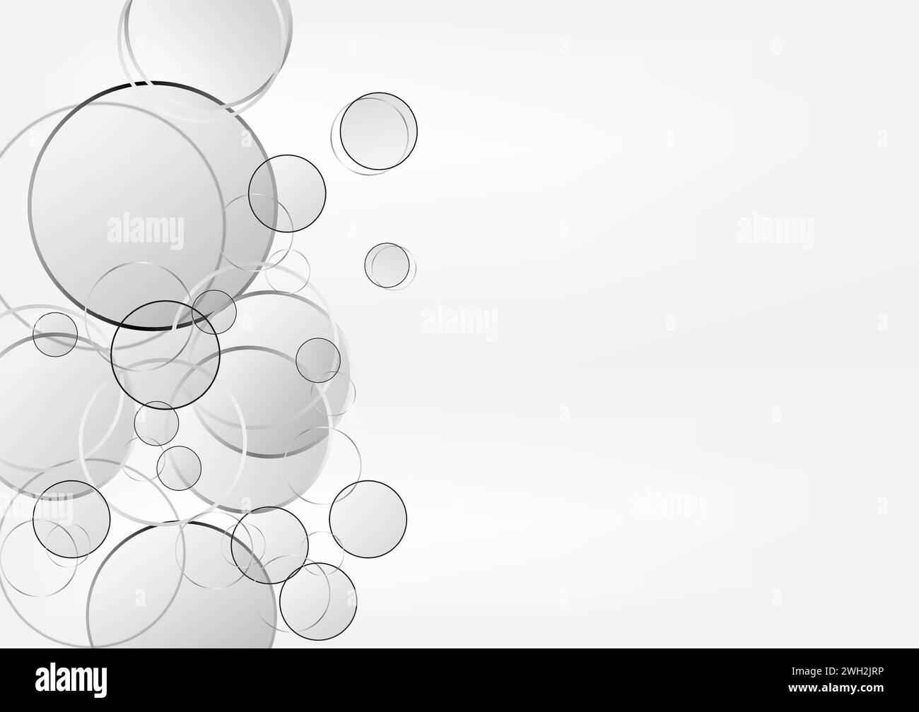 Abstract background featuring a collection of variously sized ...