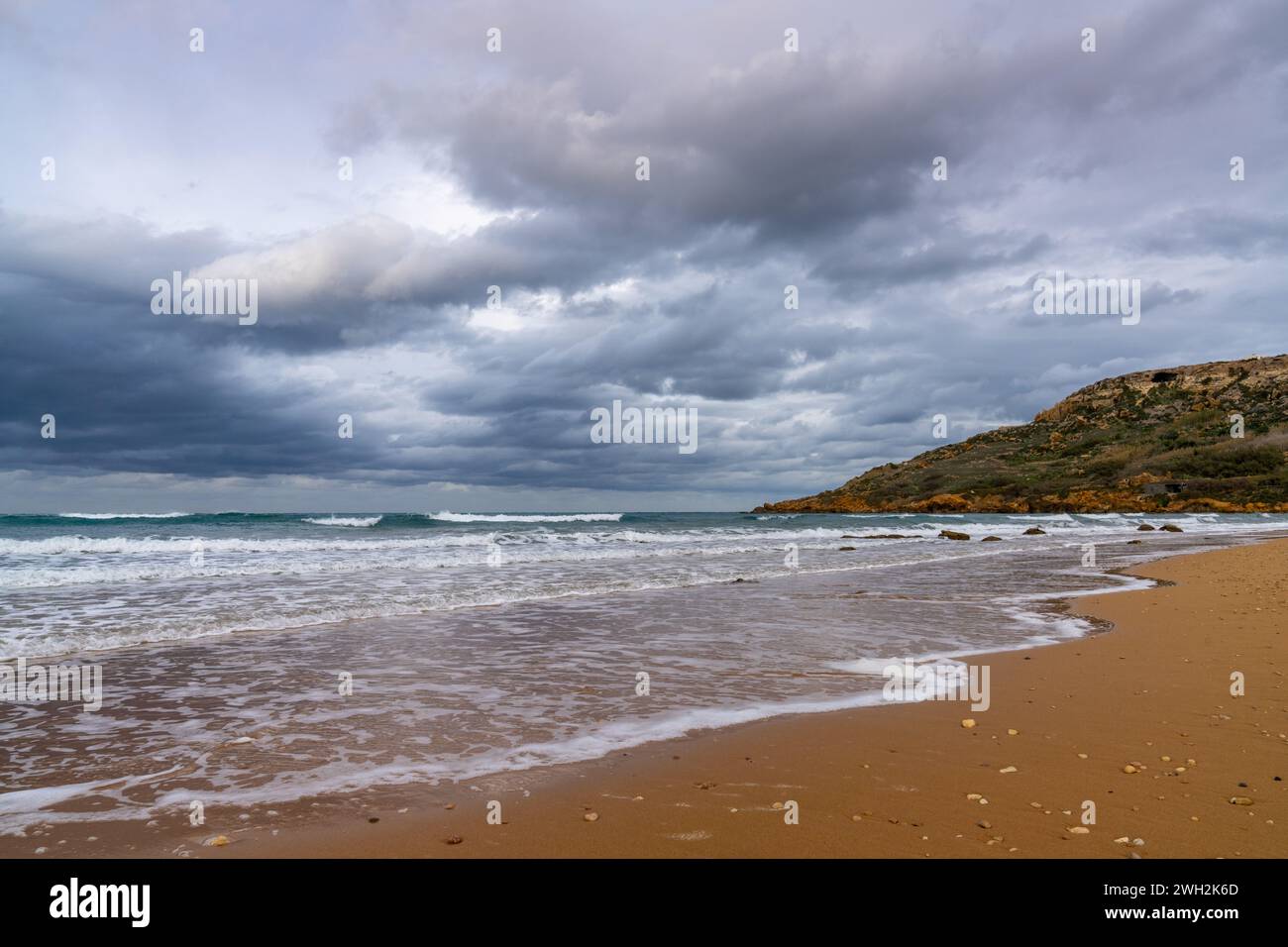 Malta gozo ramla bay sand hi-res stock photography and images - Alamy
