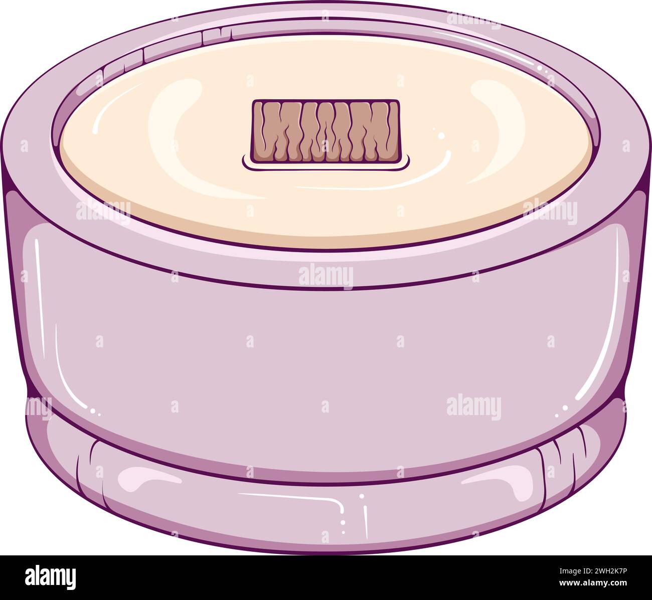 Color candle in hand Cut Out Stock Images & Pictures - Alamy