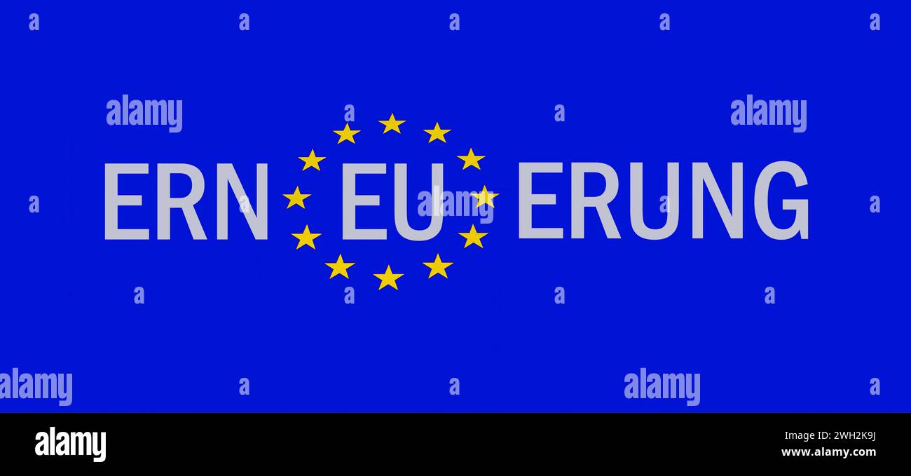 EU-Symbol mit Erneuerung EU-Symbol mit Erneuerung, 07.02.2024 ...