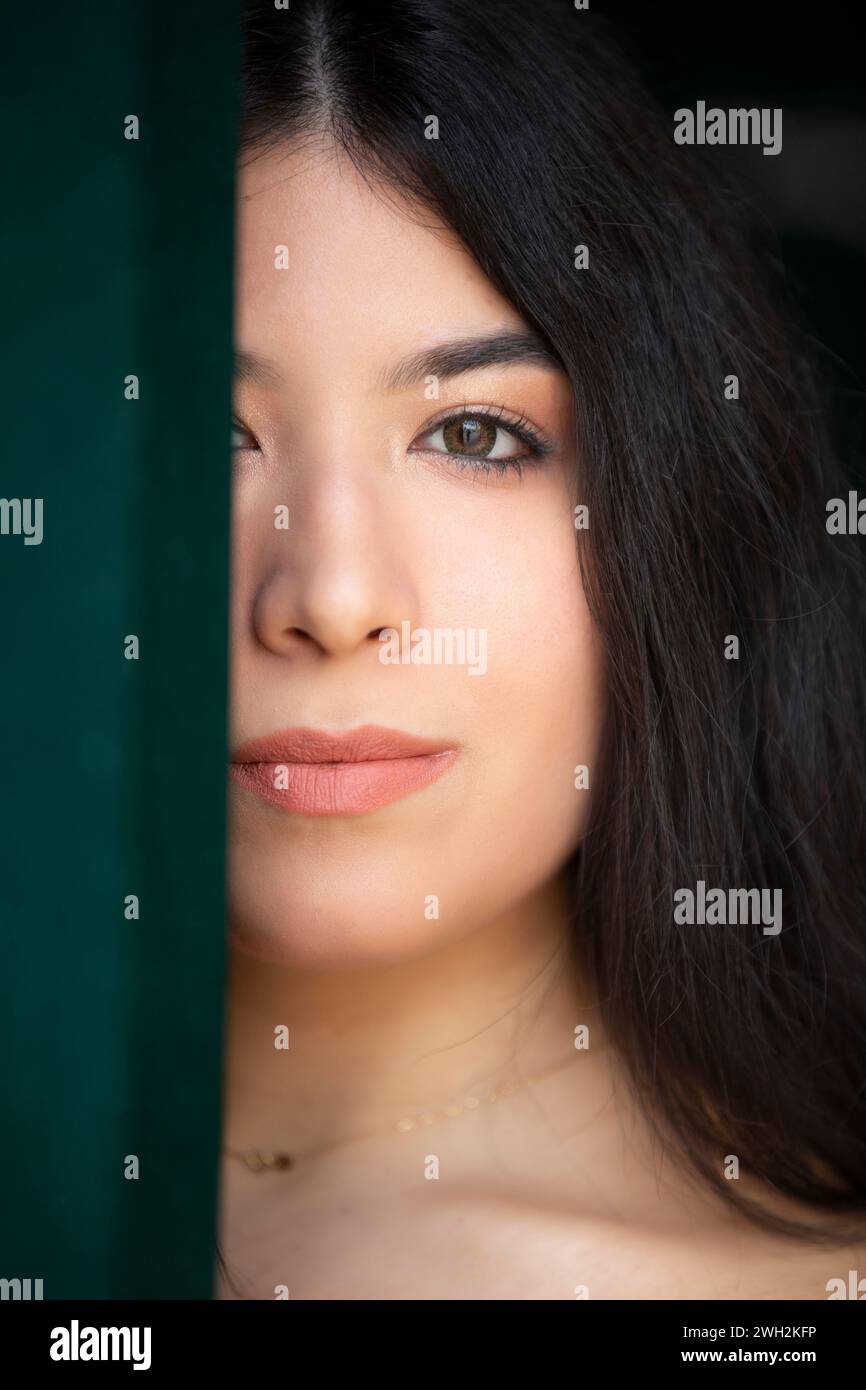 Beautiful womans portrait hi-res stock photography and images - Alamy