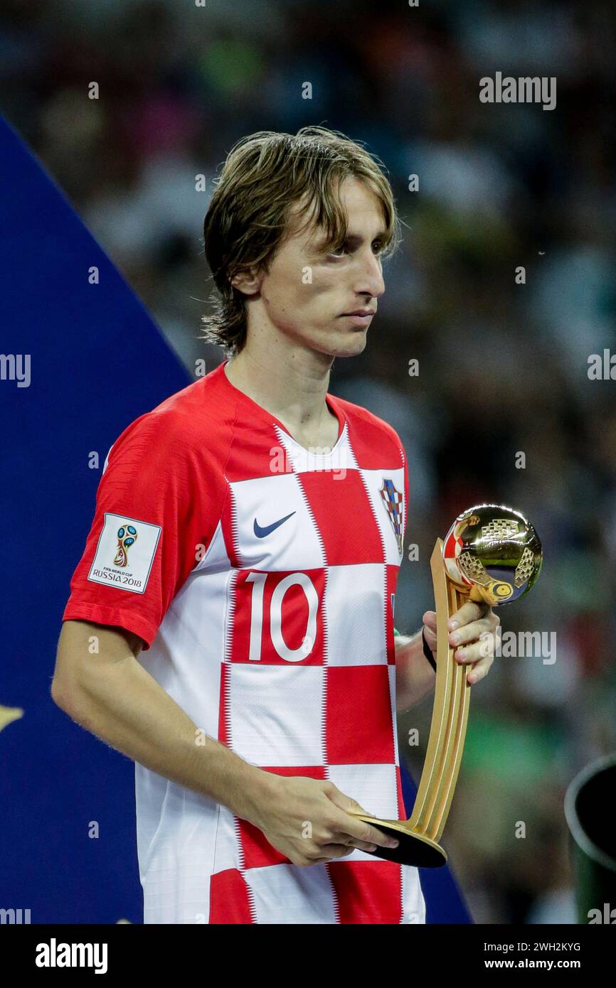 Croatia luka modric 2018 hi-res stock photography and images - Alamy