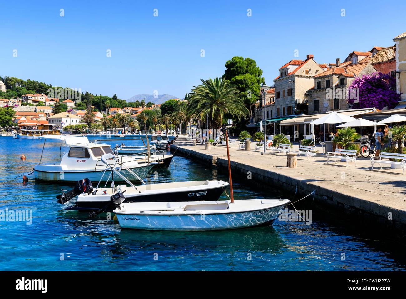 Cavtat waterfront croatia hi-res stock photography and images - Alamy