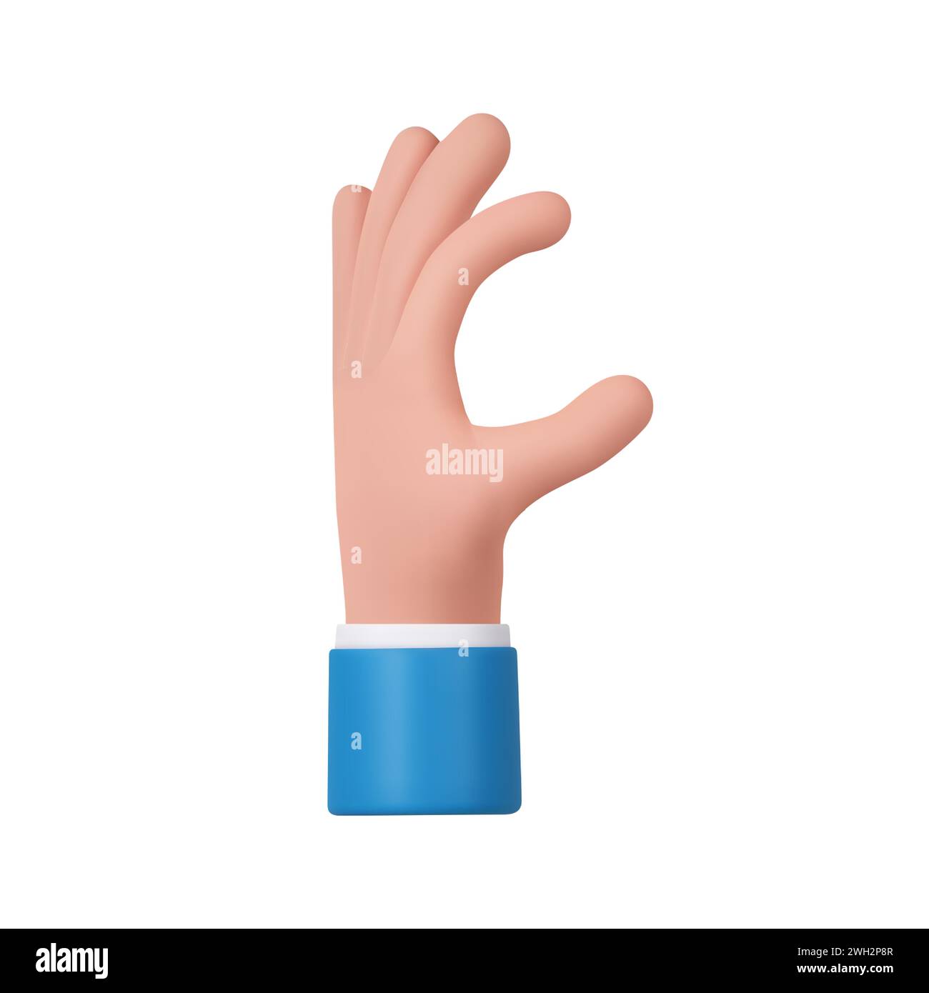 3d cartoon character hand Stock Vector Image & Art - Alamy