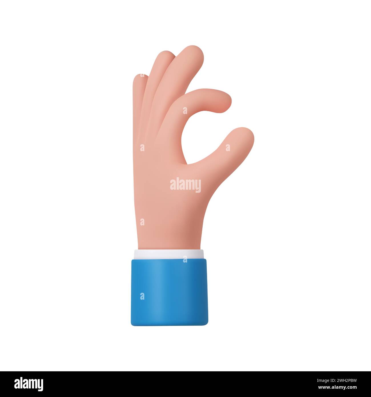 3d cartoon character hand Stock Vector Image & Art - Alamy