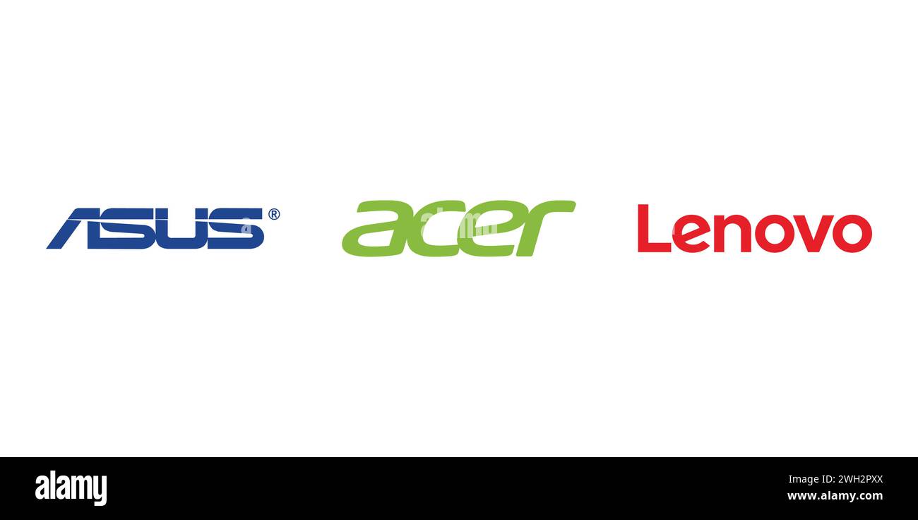 Lenovo laptop Stock Vector Images - Alamy