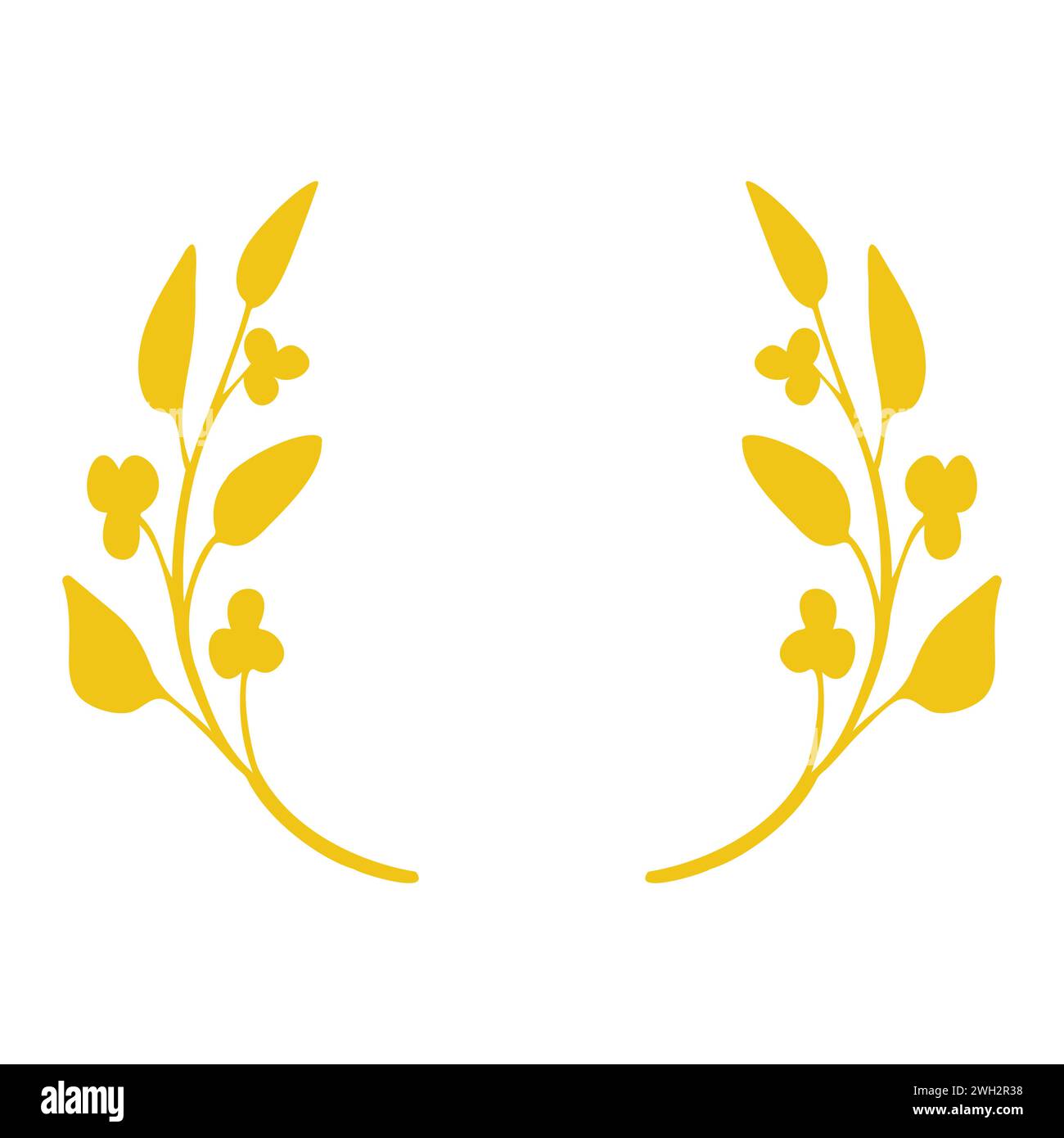 Clover golden Stock Vector Images - Alamy