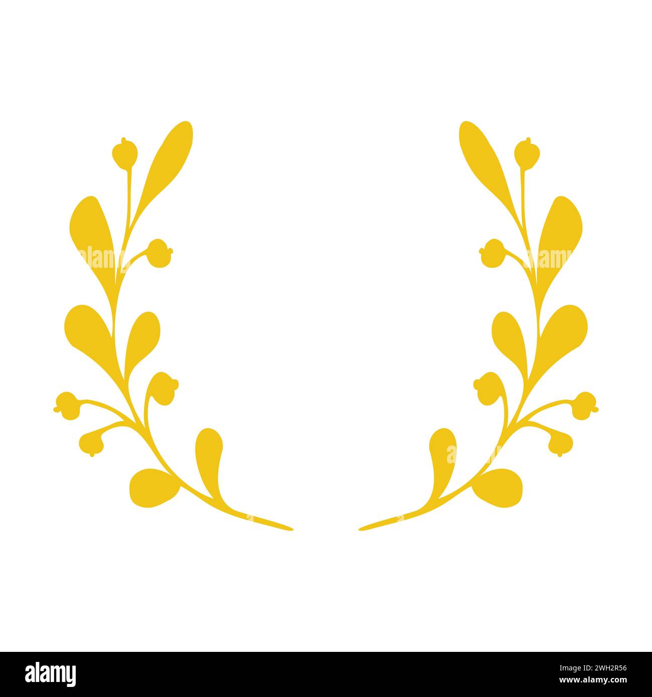 Oval laurel Cut Out Stock Images & Pictures - Alamy