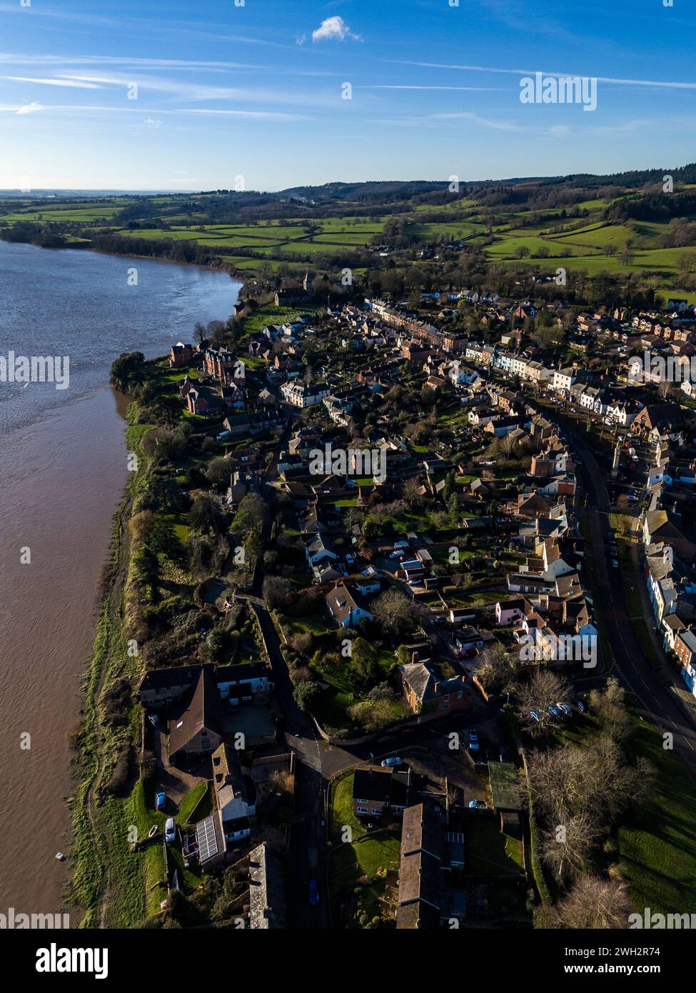 Newnham on Severn high street, Gloucestershire Stock Photo - Alamy