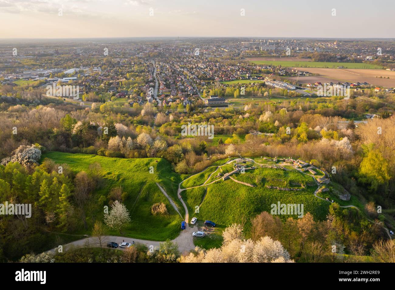 Aerial drone view tarnow hi-res stock photography and images - Alamy