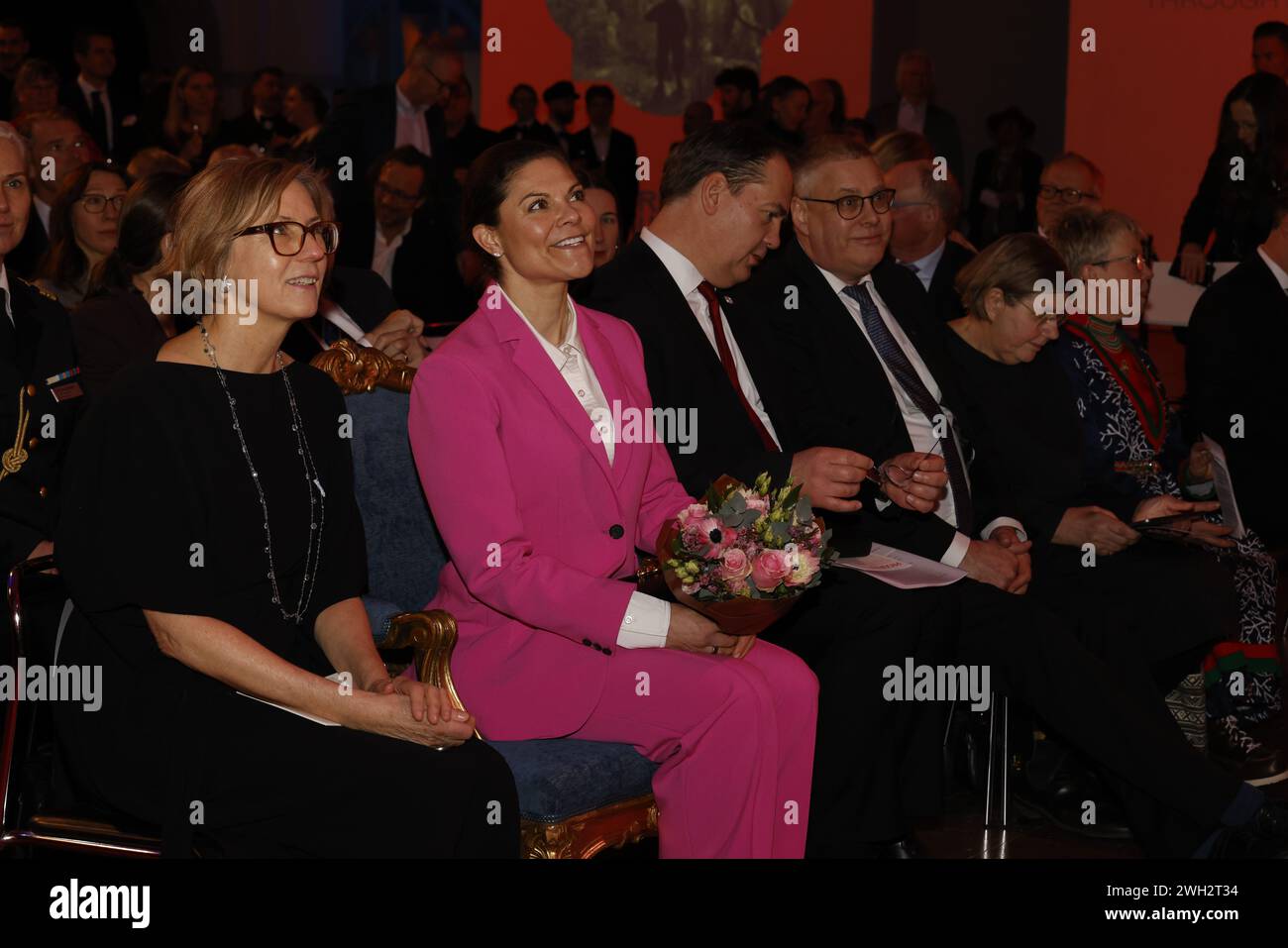 STOCKHOLM, SWEDEN 20240207Crown Princess Victoria together with Sanne ...