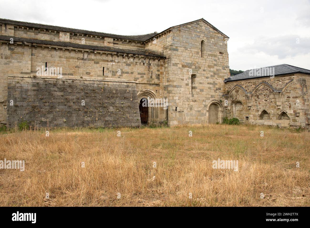 San Martin de Castañeda monastery (romanesque 10-12th centuries ...