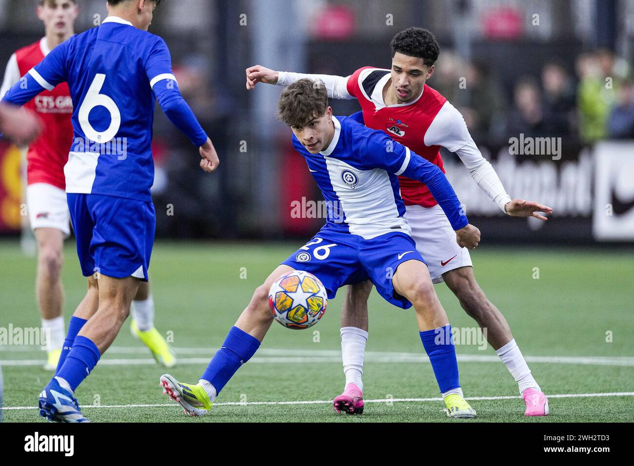 WIJDEWORMER - (l-r) Alejandro Monserrate of Atletico Madrid U19, Ro ...