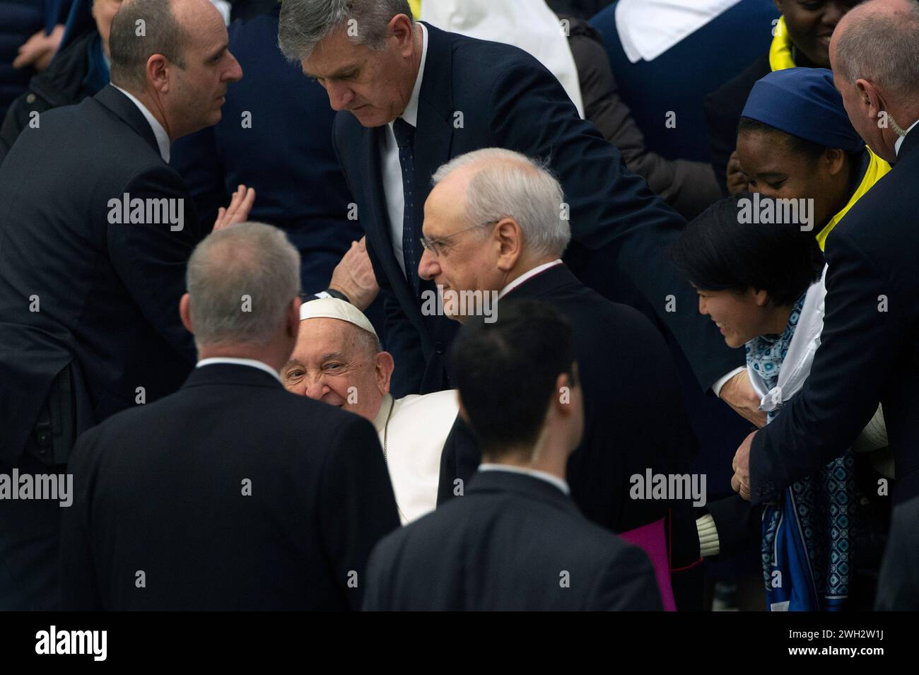 Vatican, Vatican. 07th Feb, 2024. Italy, Rome, Vatican, 2024/2/7.Pope ...