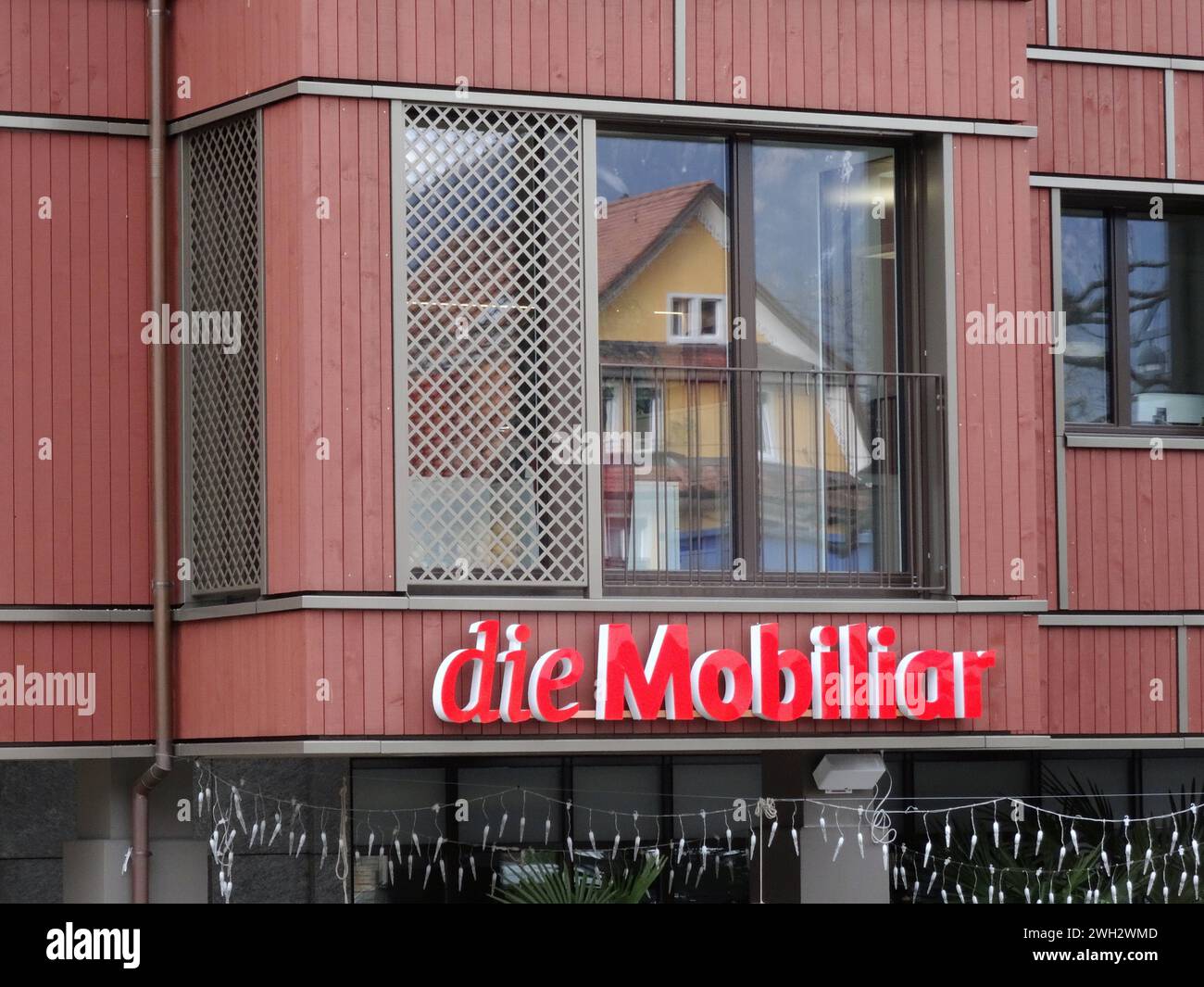 Anton Geisser 07.02.2024 Die Mobiliar Versicherung Logo Schriftzug *** Anton Geisser 07 02 2024 ...