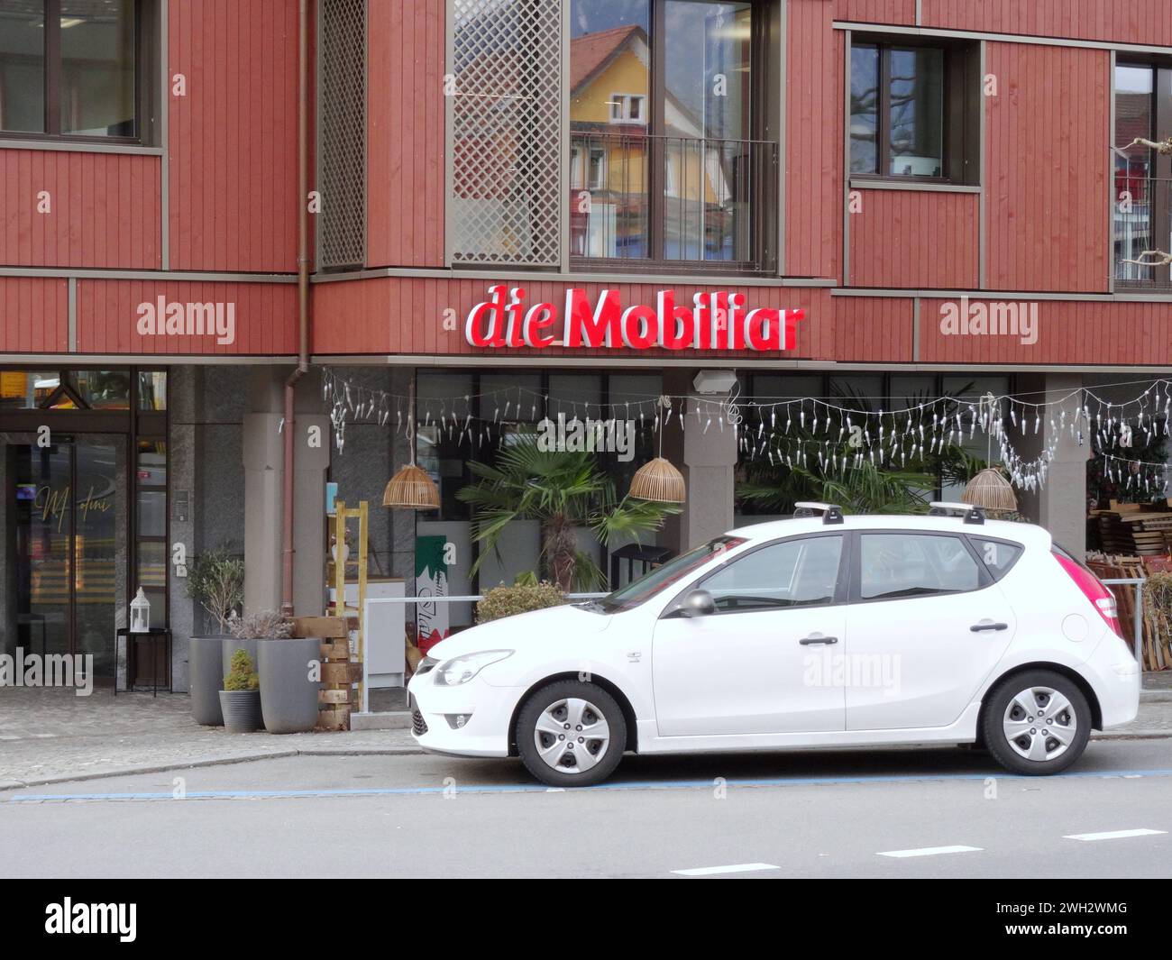 Anton Geisser 07.02.2024 Die Mobiliar Versicherung Logo Schriftzug ...