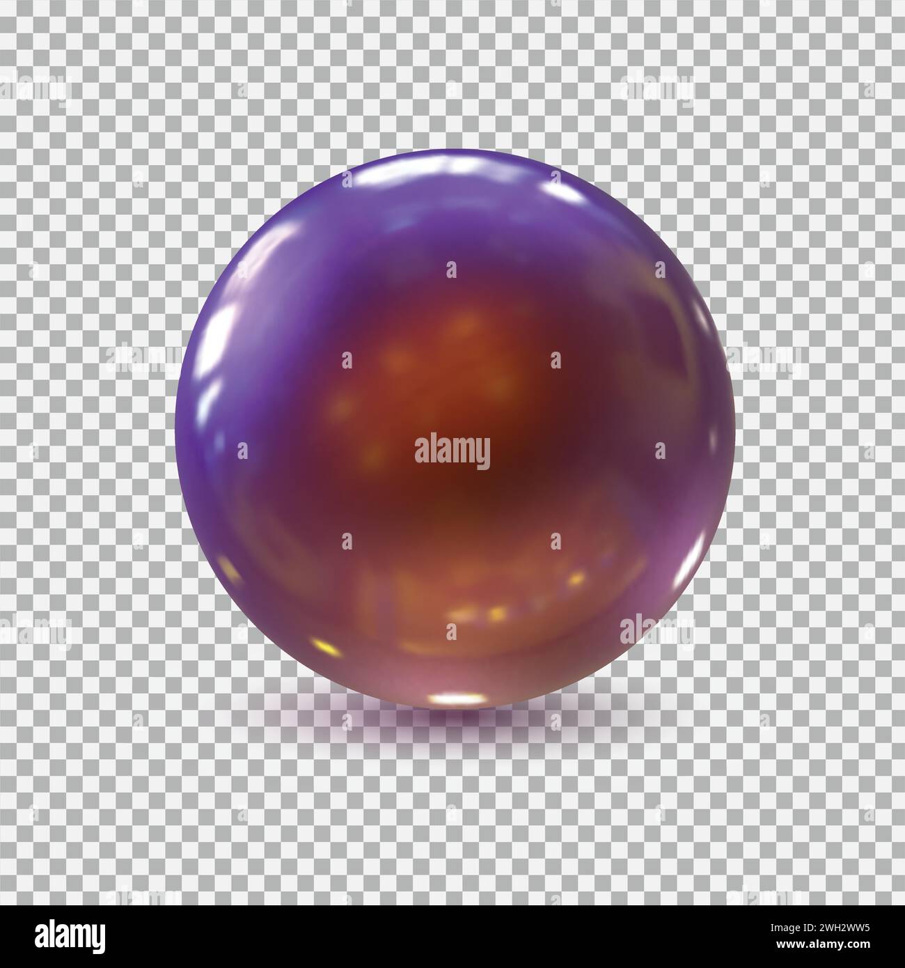 Glass ball .Glass sphere. Bubble. Vector illustration Stock Vector ...