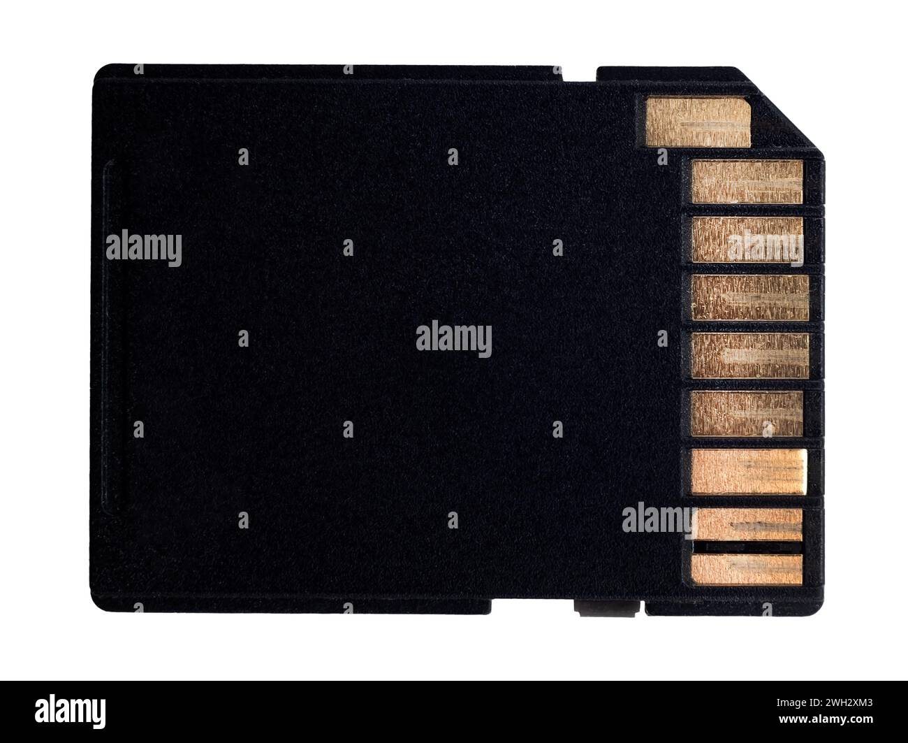 Memory card with traces of use and scuffs on a white background ... Memory card with traces of use and scuffs on a white background ...