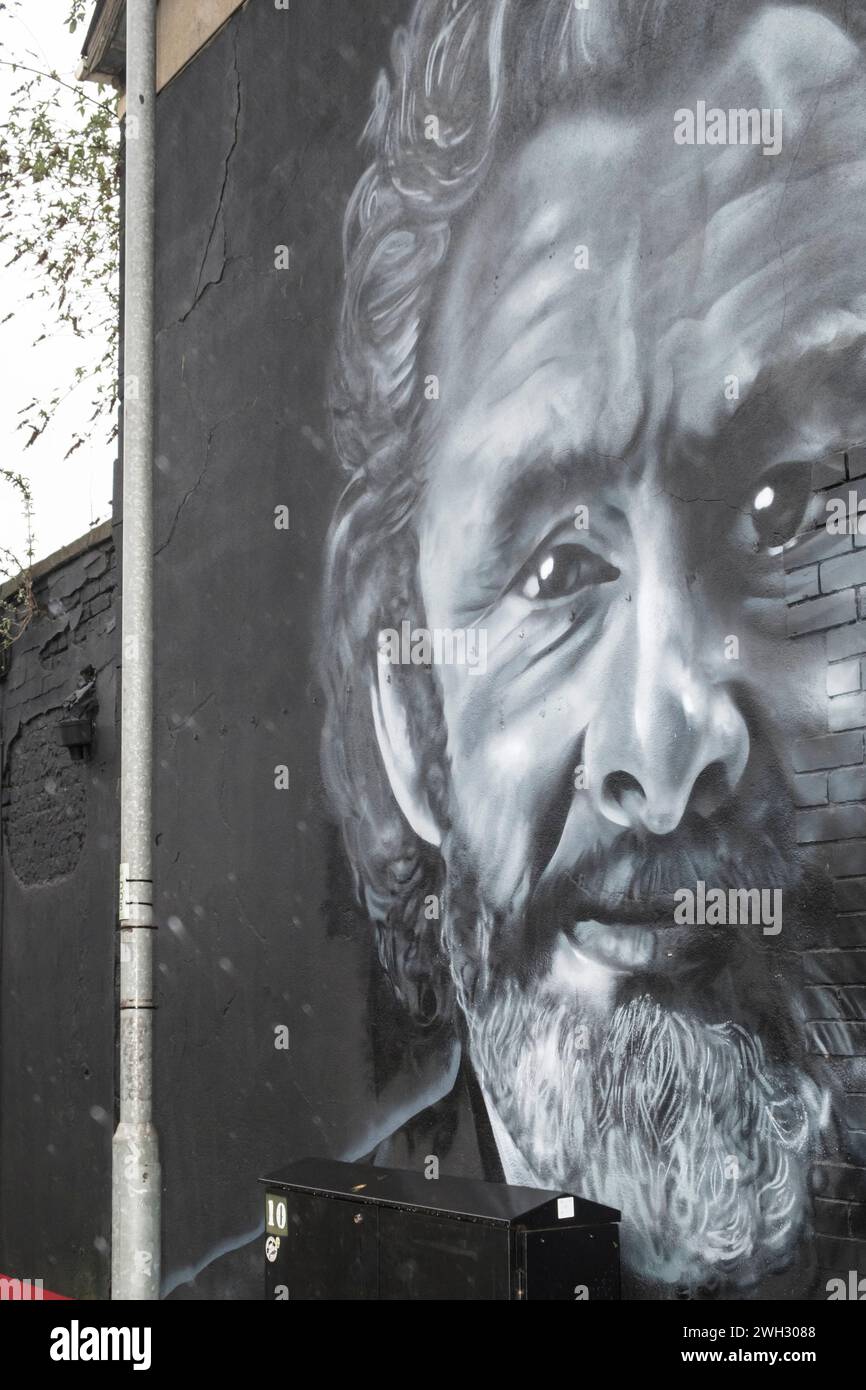 Welsh mural hi-res stock photography and images - Alamy