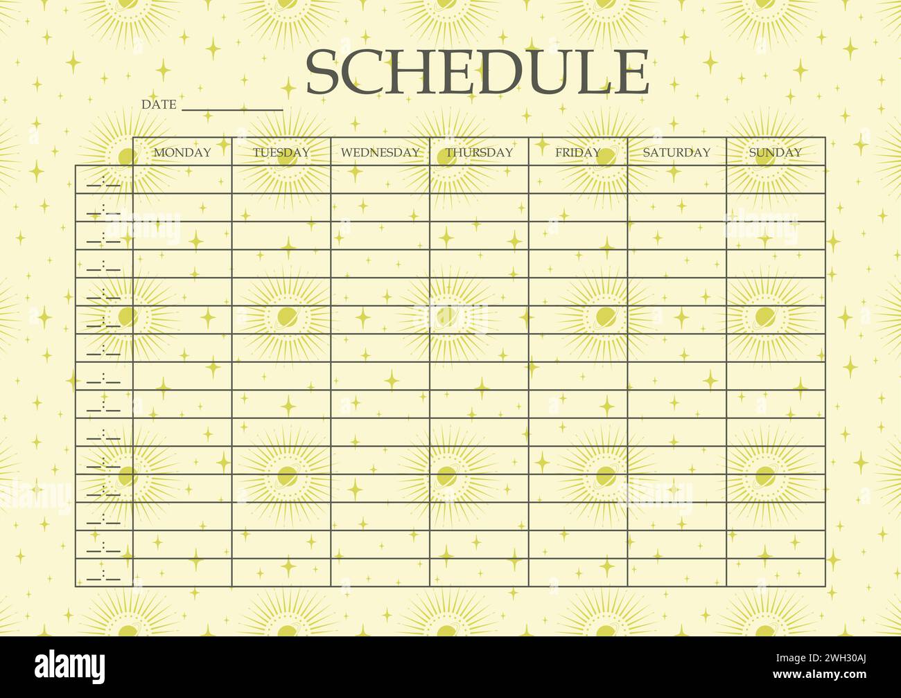 Daily lesson plan hi-res stock photography and images - Alamy