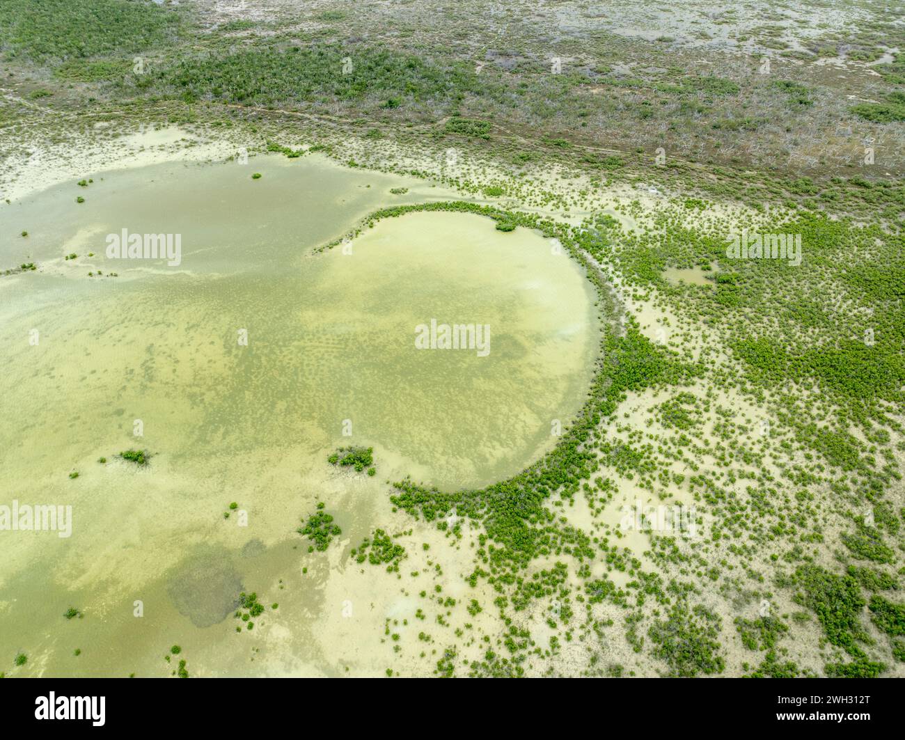 Aerial view of Sugarload Key in the Florida Keys, Florida Stock Photo ...