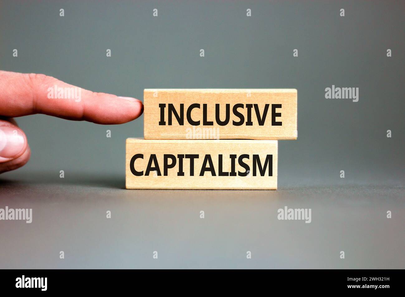 Inclusive capitalism symbol. Concept words Inclusive capitalism on ...