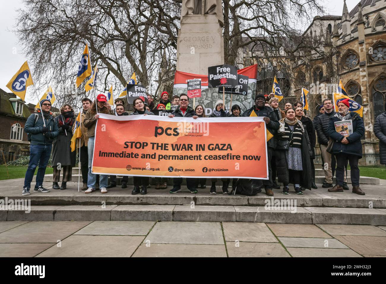 Westminster, London, UK. 07th Feb, 2024. Members of the Public and ...