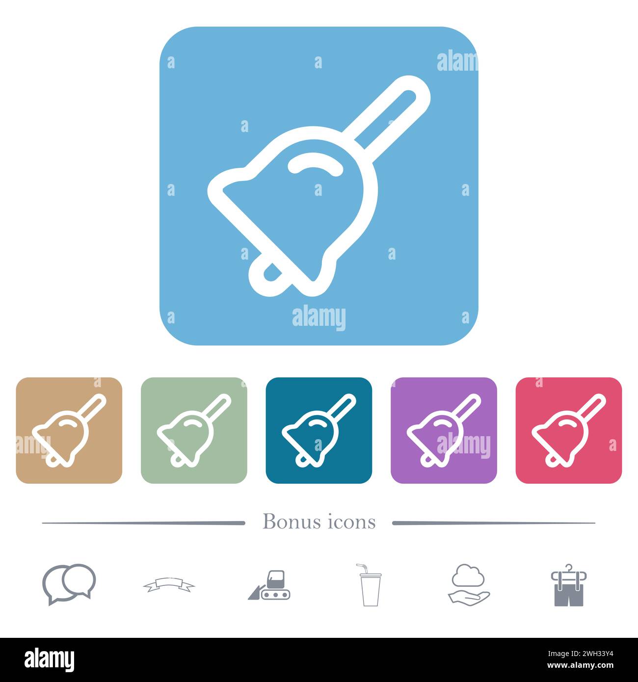 Metallic sound emitter Stock Vector Images - Alamy