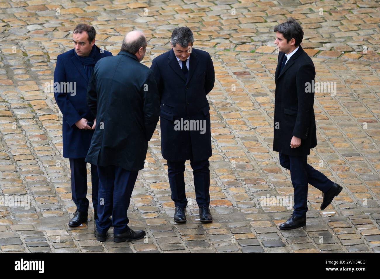 Stephane sejourne and gabriel attal hi-res stock photography and images ...