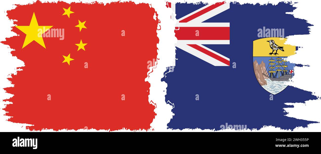 China and saint helena hi-res stock photography and images - Alamy