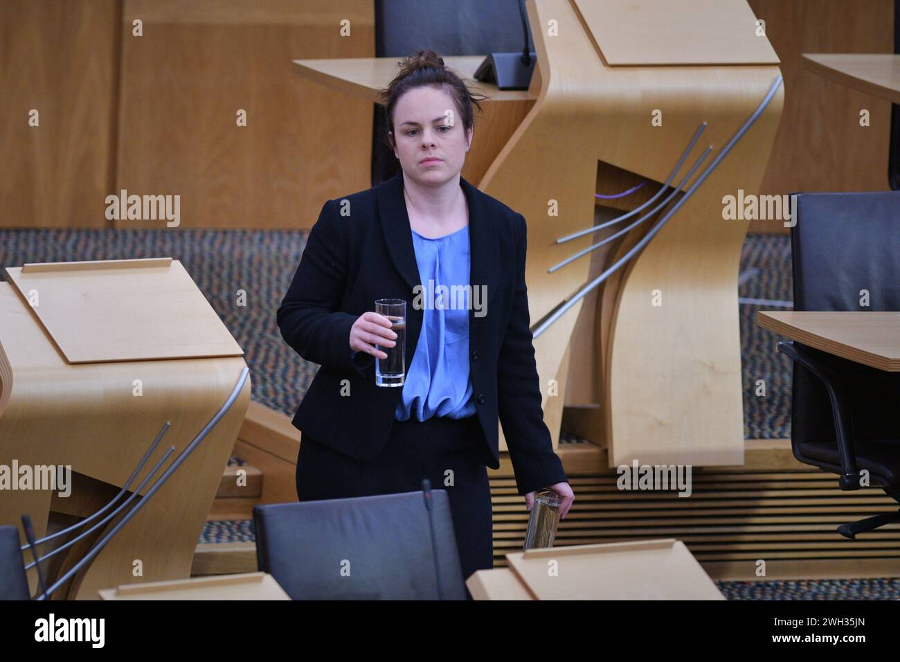 Edinburgh Scotland, UK 07 February 2024. Kate Forbes MSP at the ...