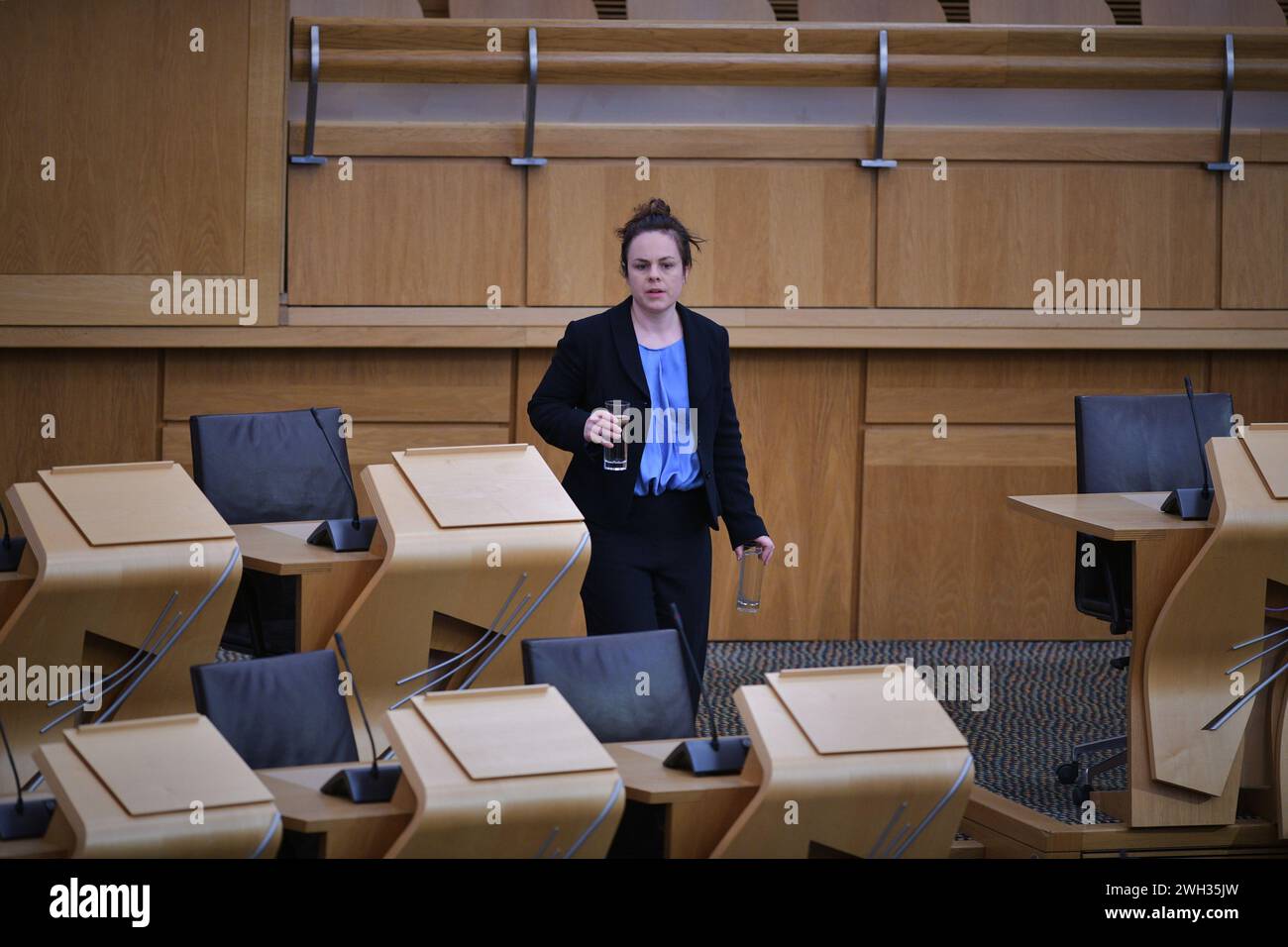 Edinburgh Scotland, UK 07 February 2024. Kate Forbes MSP at the ...
