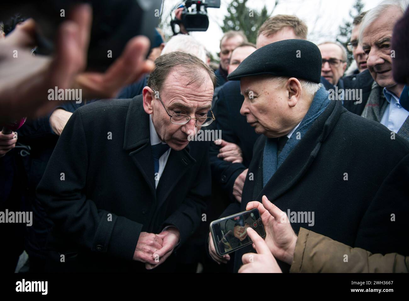 Former Minister of Interior and Administration, Mariusz Kaminski and ...